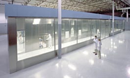 BioSafe® 304 or 316 Stainless Steel Modular Cleanrooms | Terra Universal