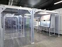 Softwall Modular Cleanroom
