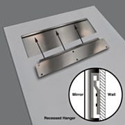 Flush-Mount Cleanroom Mirrors | Terra Universal