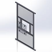 Removable Service Panel for Hardwall Cleanroom 6704-04