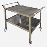 BioSafe Ultra-Clean Stainless Steel Cleanroom Carts | Terra Universal