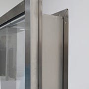 Pass-through Vertical Sliding Convenience Windows | Terra Universal