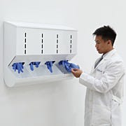 Stainless Steel and Polypropylene Cleanroom and Lab Glove Dispensers
