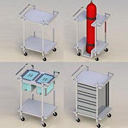 Cleanroom, Laboratory and Medical Carts | Terra Universal