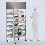 Mobile Cleanroom Storage Cabinets