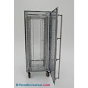 Cart; Cleanroom, Electronic Trays, Static-Dissipative PVC, 24" W x 29 ...