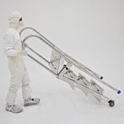 Cleanroom Ladders, Stairs, Step Stools, and Work Platforms