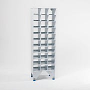 Polypropylene Multifunctional Storage Systems for Gowning Rooms and ...