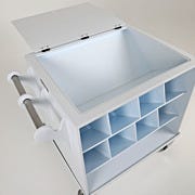 Polypropylene Chemical Transport Carts