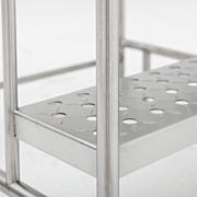 Stainless Steel Cleanroom Step Stairs and Work Platforms