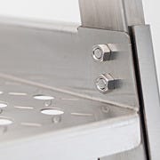 All Stainless Steel 90 Degree Ladder Platforms