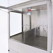 Solvent Spray Booth; 304 Stainless Steel, 240VAC/50Hz, 48"W x 30"D x 84 ...