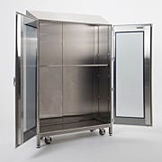 Cleanroom Stainless Steel Locking Cabinets | Terra Universal