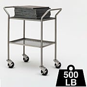 BioSafe UltraClean Stainless Steel Cleanroom Carts