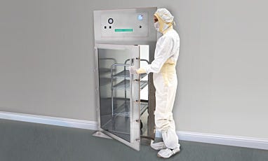 HEPA Filtered Cleanroom Pass-Throughs