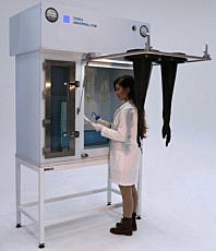 Sterile Compounding Laminar Flow Glove Box Isolators