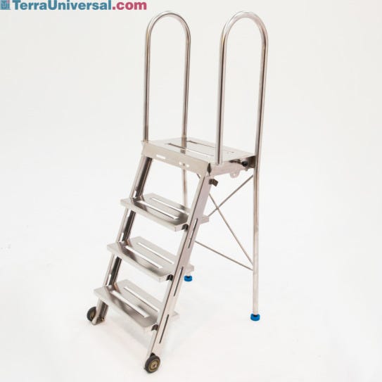 Cleanroom Ladders, Stairs, Step Stools, and Work Platforms