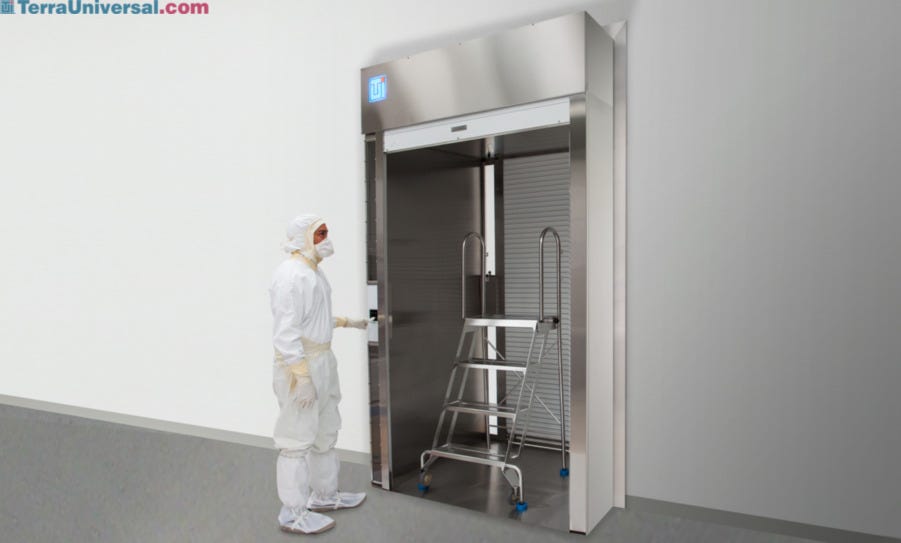 Roll-Up Door Pass-Through Chambers | Terra Universal
