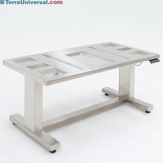 ErgoHeight Electric Height Adjustable Cleanroom Workstations