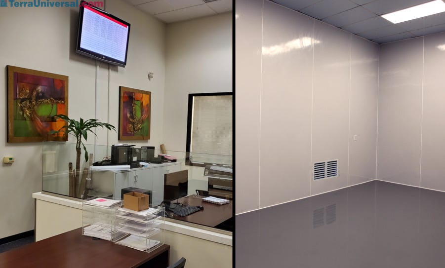 FRP Wall Panels for Cleanrooms