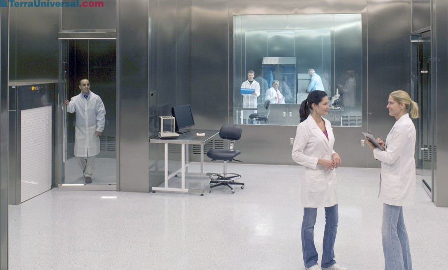 Powder Containment Modular Cleanroom Booth