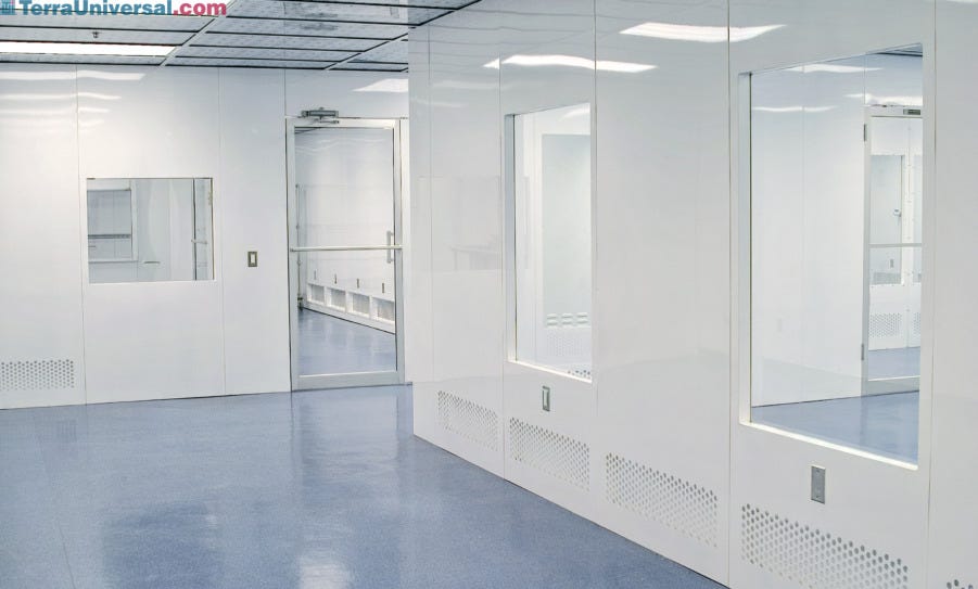 Powder Containment Modular Cleanroom Booth