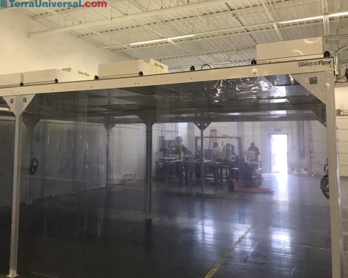 ValuLine Softwall Modular Cleanrooms