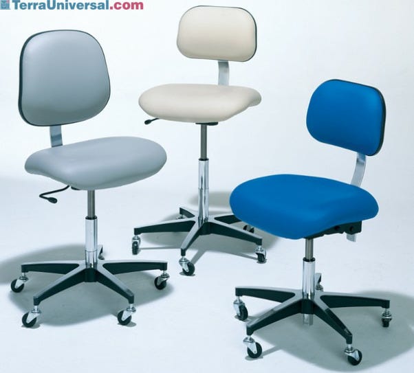 Cleanroom and Laboratory Chairs and Stools