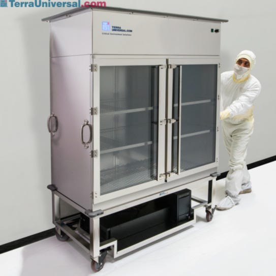 Mobile Cleanroom Storage Cabinets | Terra Universal