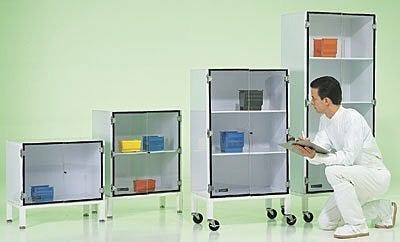 Storage Cabinet; Tool Storage, Polypropylene, 71" W x 36" D x 72" H, 4 ...