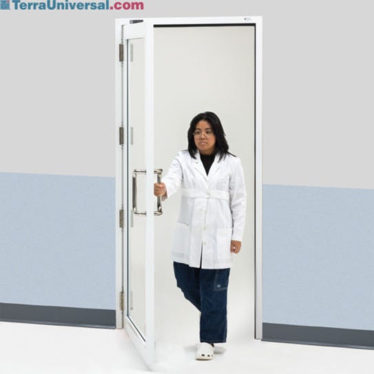 Swing Door with Powder-Coated Aluminum Door Frame | Terra Universal