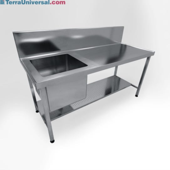 BioSafe® Stainless Steel Cleanroom Tables | Terra Universal