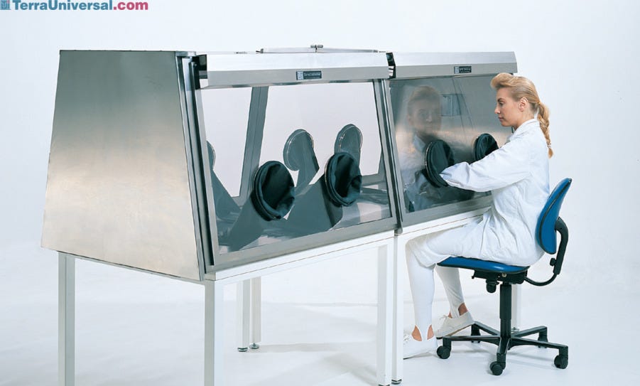 Gas-Purged Stainless Steel Glove Boxes | Terra Universal