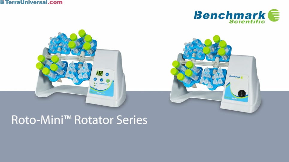 Roto-Mini Plus, Variable Speed Rotator with Tube Holders by Benchmark ...