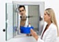 Pass-Through; Full Glass Door BioSafe CleanMount Standard Wall Mount ...