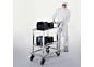Ultra-Clean Stainless Steel Wafer Box Cleanroom Carts