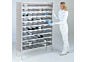 Cleanroom Wall-Mount Stocking and Storage Cabinets