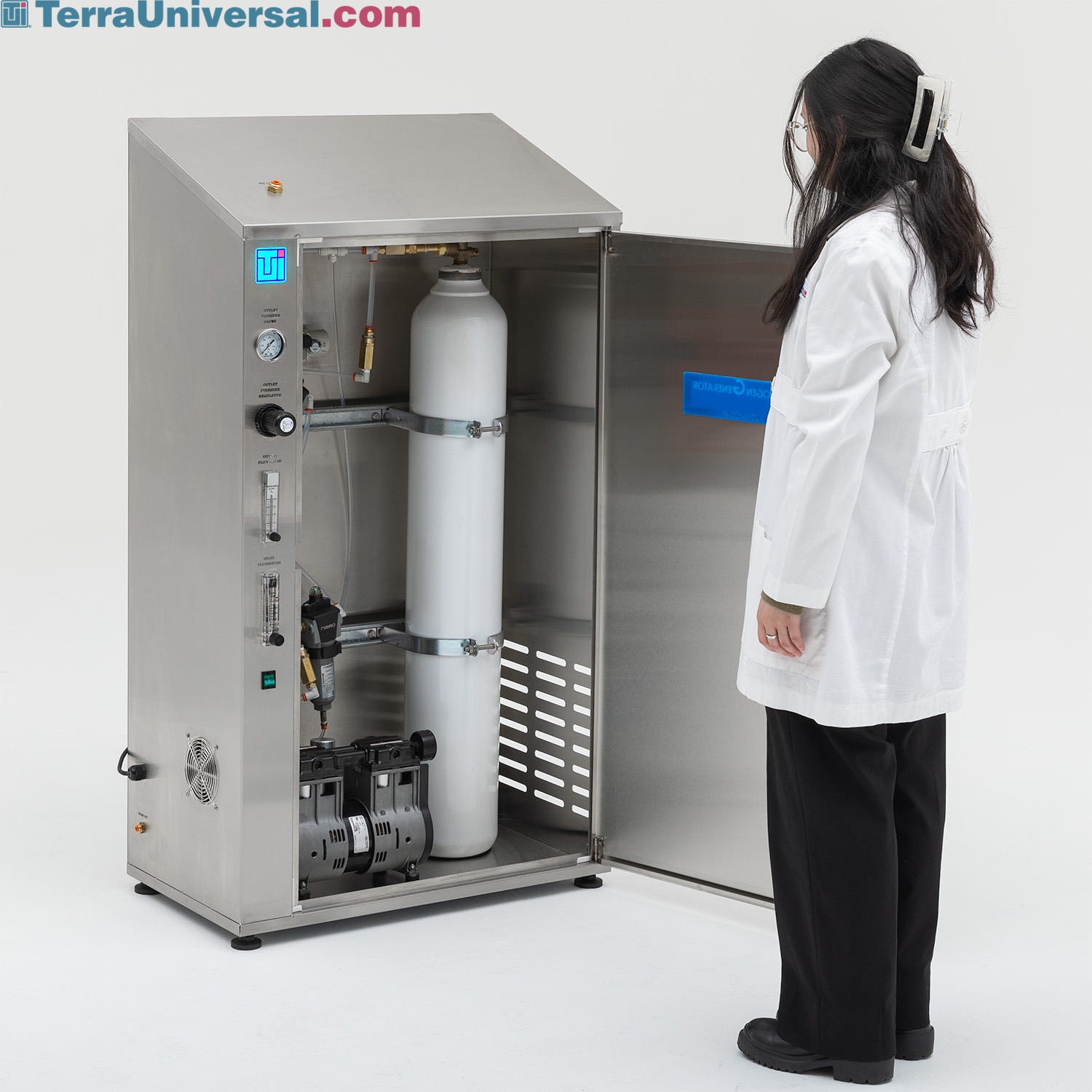 Portable Nitrogen Gas Generator with Built-in Compressor and Tank