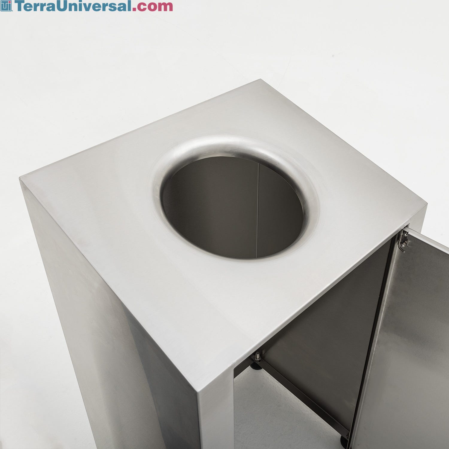 Waste Bin; BioSafe®, 22" W x 17" D x 37" H, 21 gal x 1, 304 Stainless ...