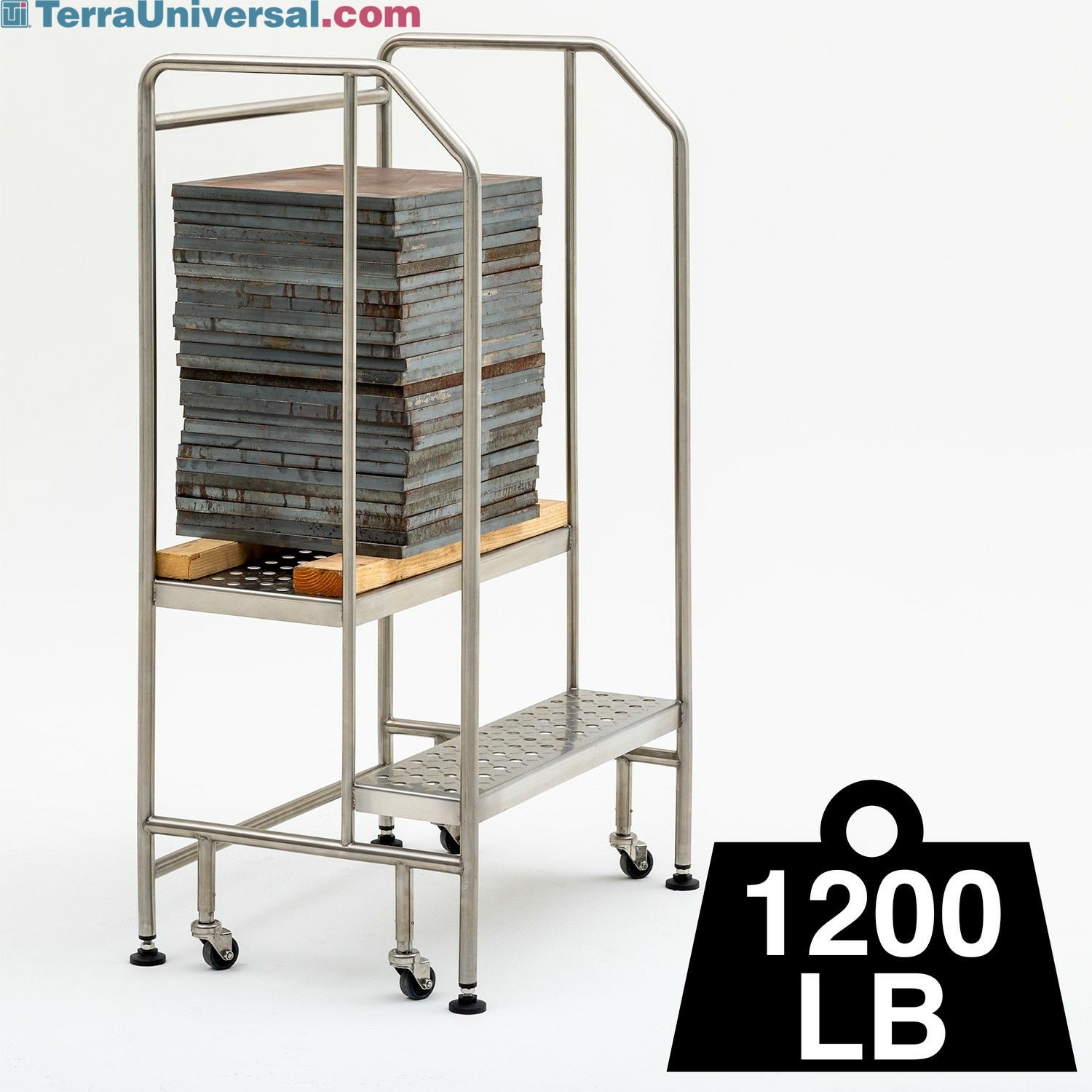 Cleanroom Ladders, Stairs, Step Stools, and Work Platforms