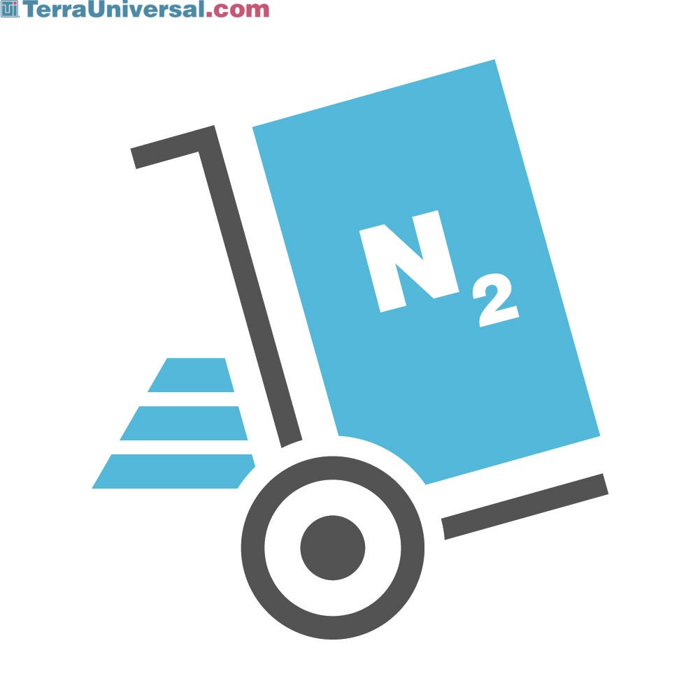 Portable Nitrogen Generator; Self-Contained With Compressor and Tank