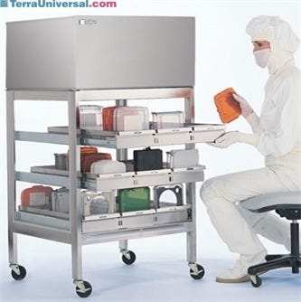Cleanroom and Laboratory Storage Cabinets and Shelving