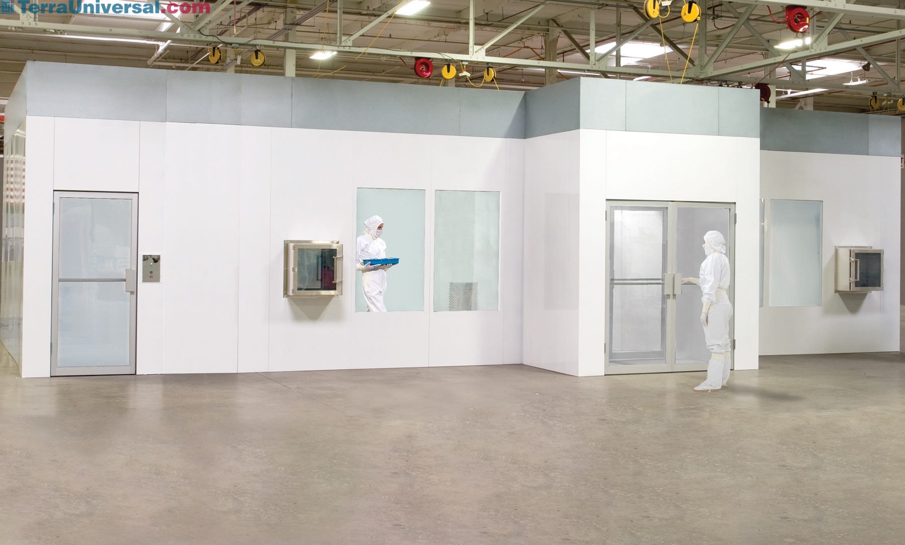 Powder Containment Modular Cleanroom Booth
