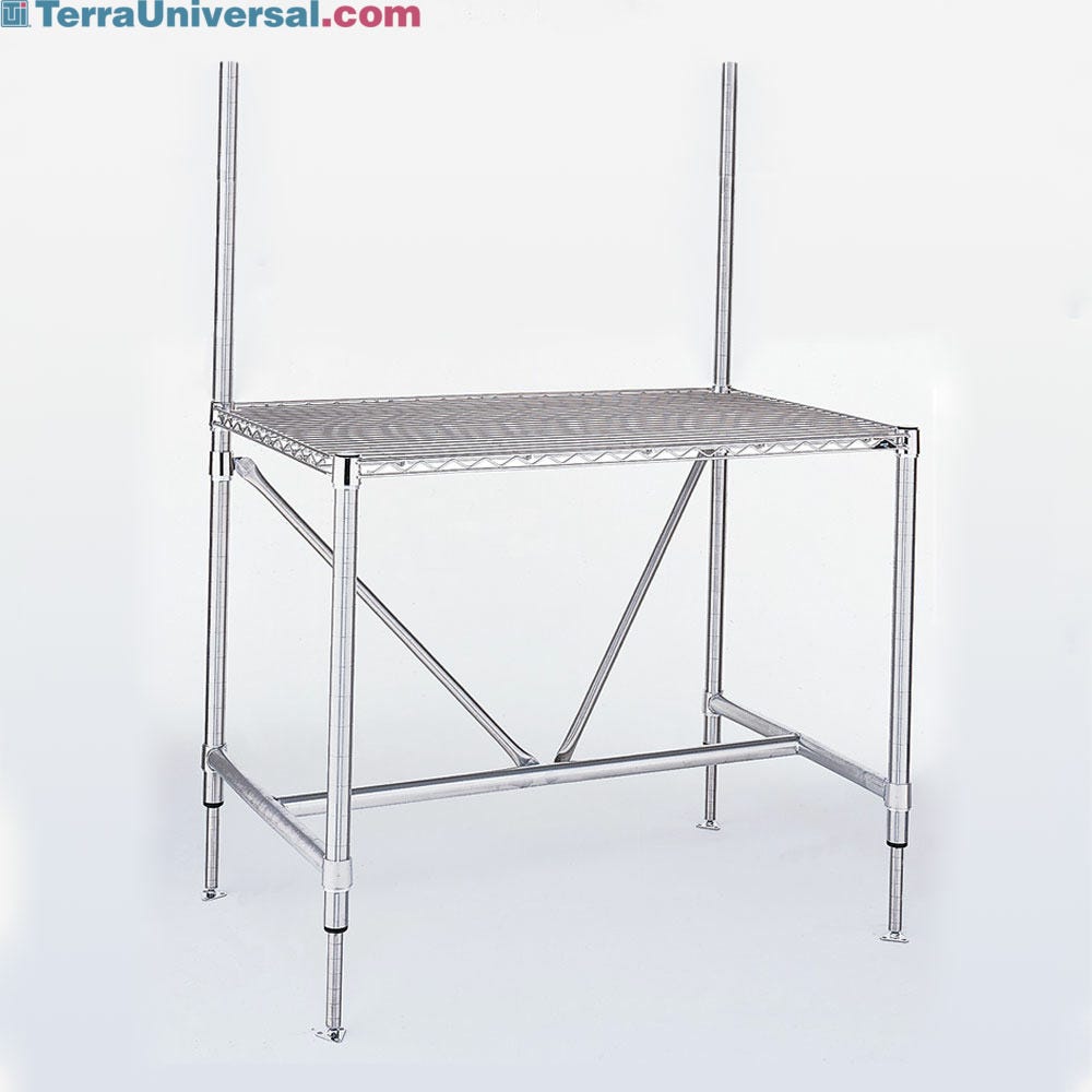 Perforated-Top Cleanroom Tables from InterMetro