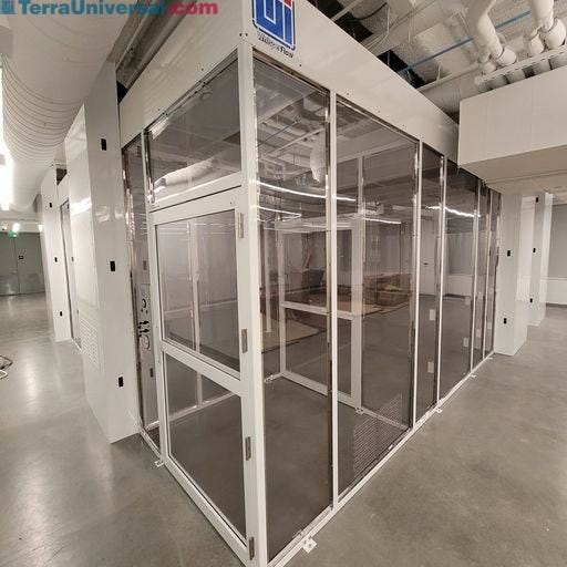 ValuLine Hardwall Gowning Rooms for Modular Cleanrooms 6600-PP-20