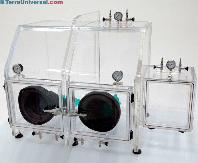 Negative-Pressure Vacuum Glove Boxes | Terra Universal
