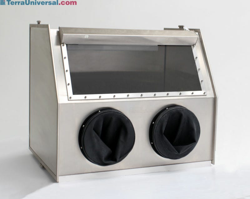 Gas-Purged Stainless Steel Glove Boxes