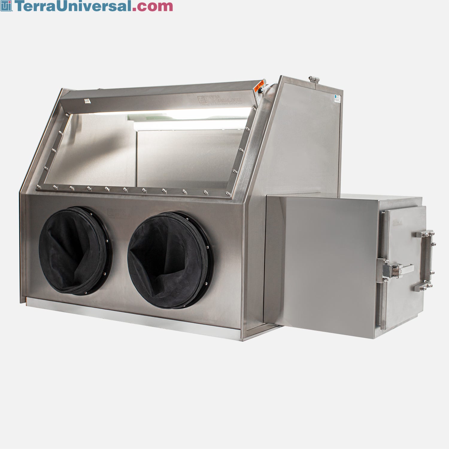 Gas-Purged Stainless Steel Glove Boxes