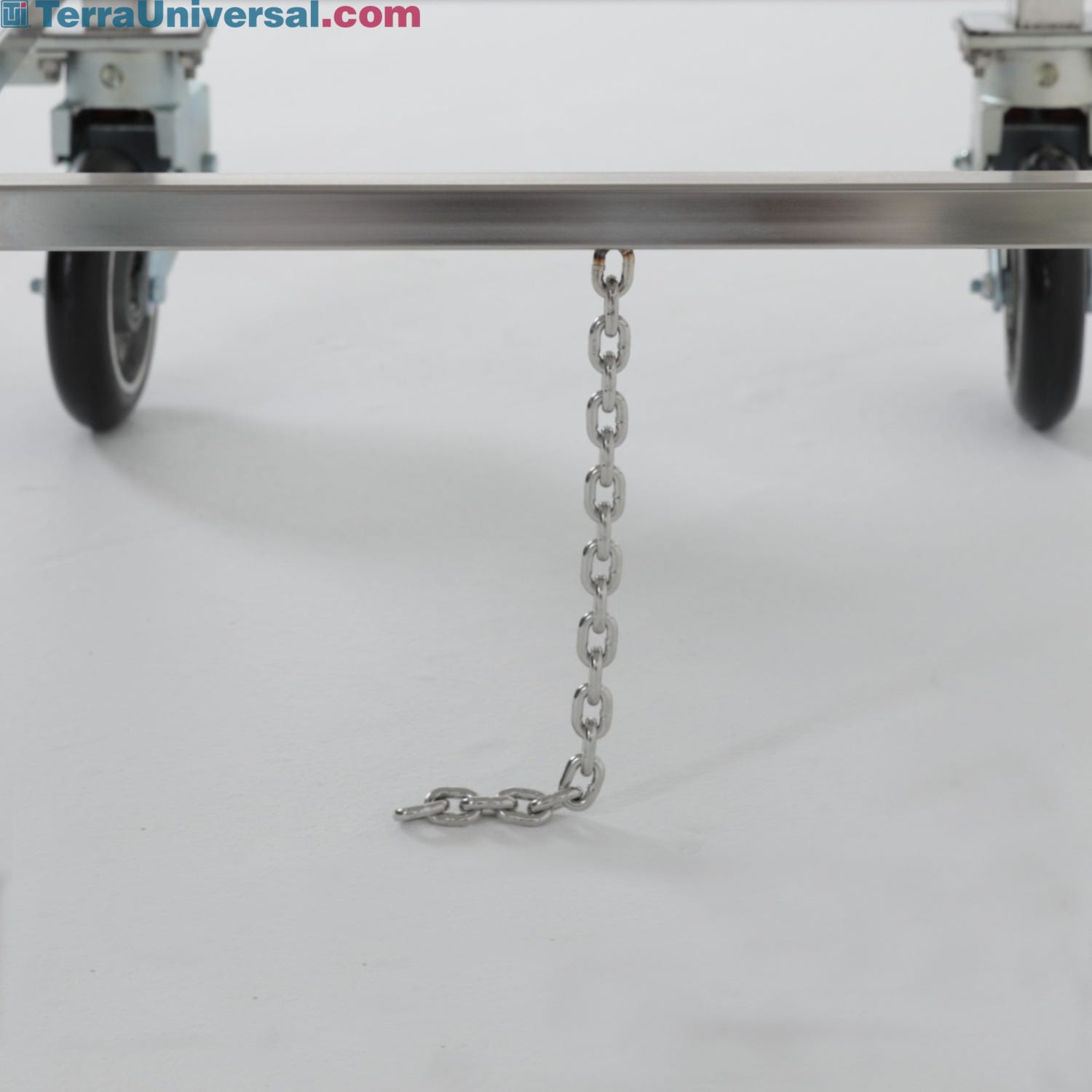Cart; Cleanroom, Wafer Boxes, Stainless Steel, 51.5" W x 26.5" D x 42.4 ...