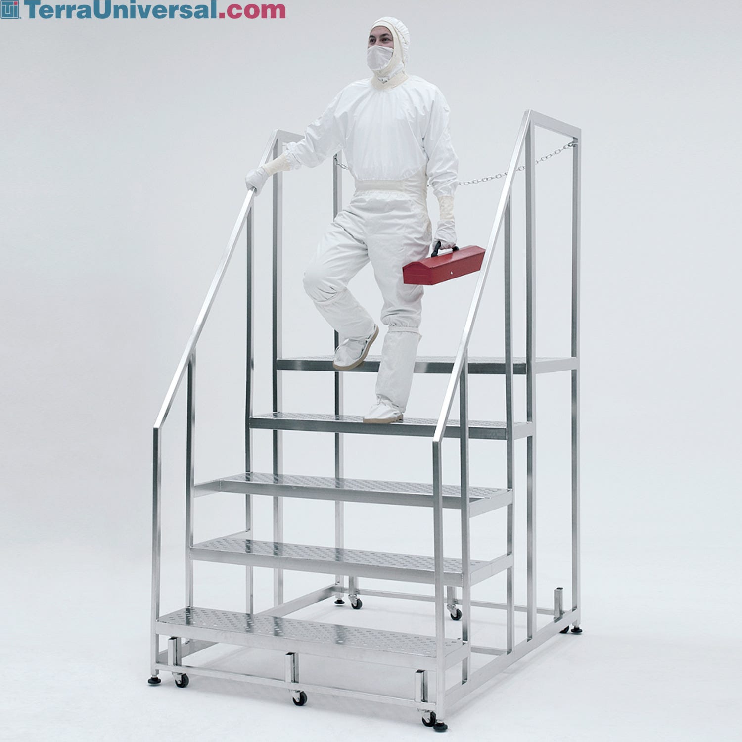 Glovebox; Negative Pressure Exhaust, Acrylic, 48" W x 28" D x 30" H, 2 ...